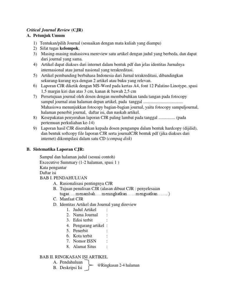 Format Cjr Pdf
