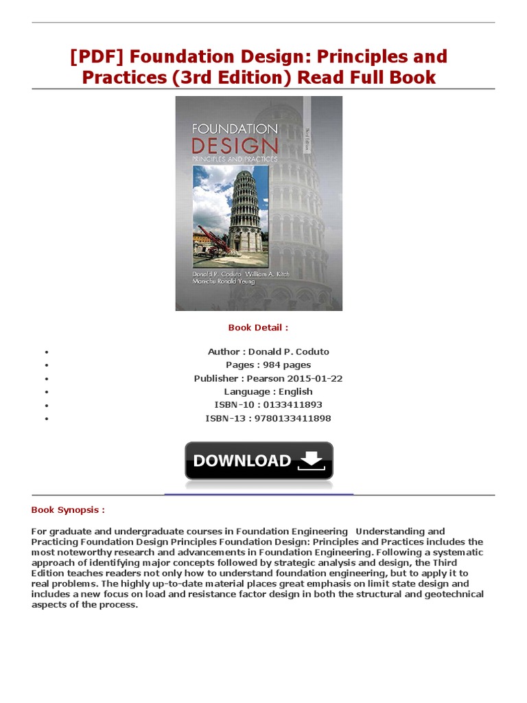 PDF Foundation Design Principles and Pra | PDF | E Books | Design