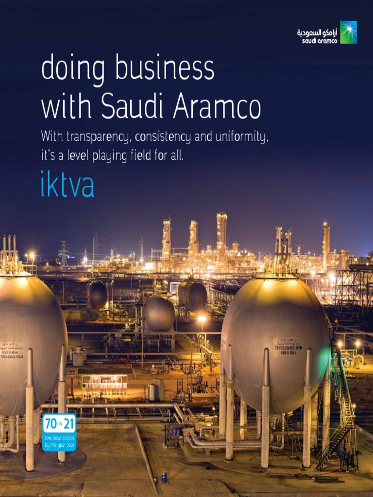 Doing Business With Saudi ARamco | PDF | Supply Chain | Procurement