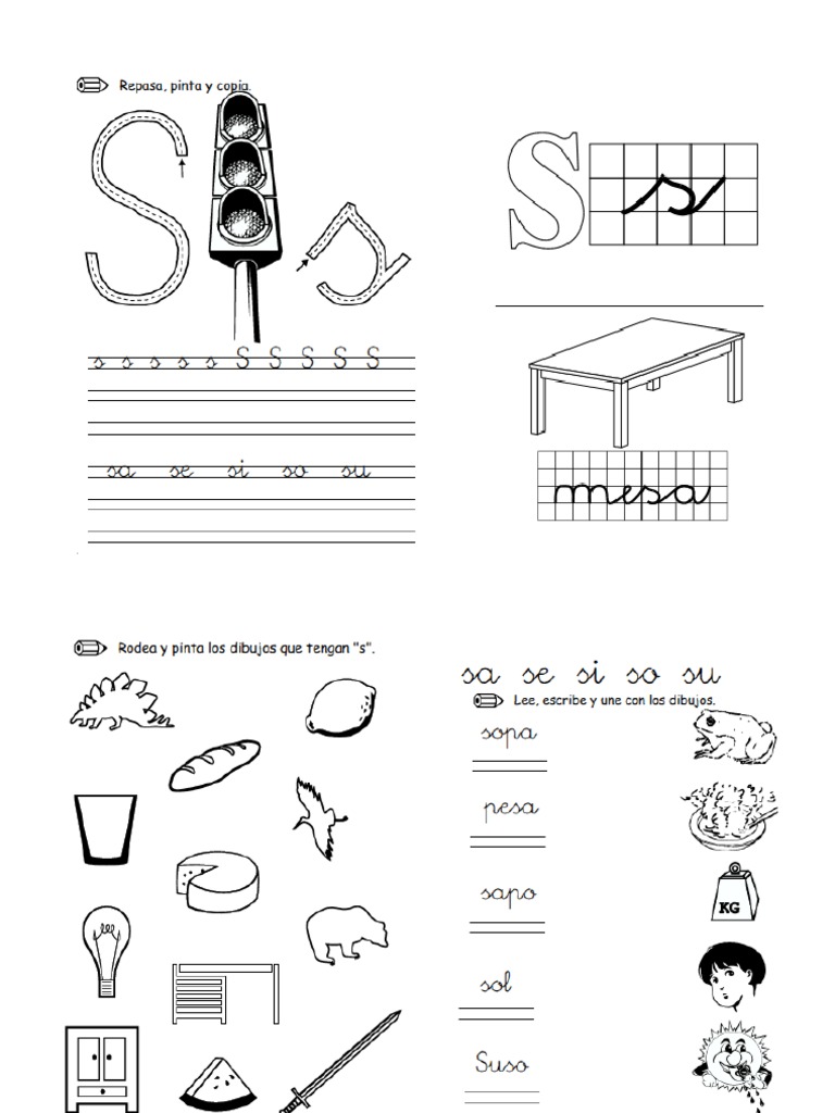 Consonante S | PDF
