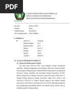 Pembuatan dan Kegunaan Sirup Simplex | PDF | Memasak, Makanan, & Anggur