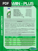 Ficha Técnica de Nitro Xtend XP | PDF | Fertilizante | Nutrientes