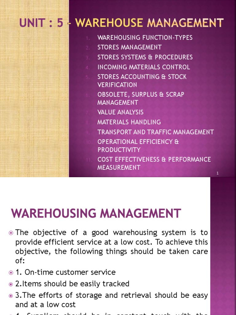 Material Management | PDF | Warehouse | Scrap