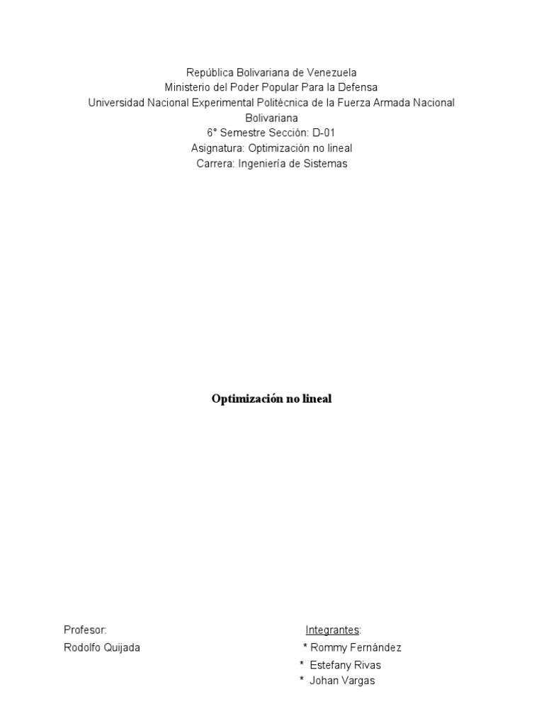 Informe Sobre Ejercicios Pyomo | PDF | Optimización Matemática ... Informe Sobre Ejercicios Pyomo | PDF | Optimización Matemática ...