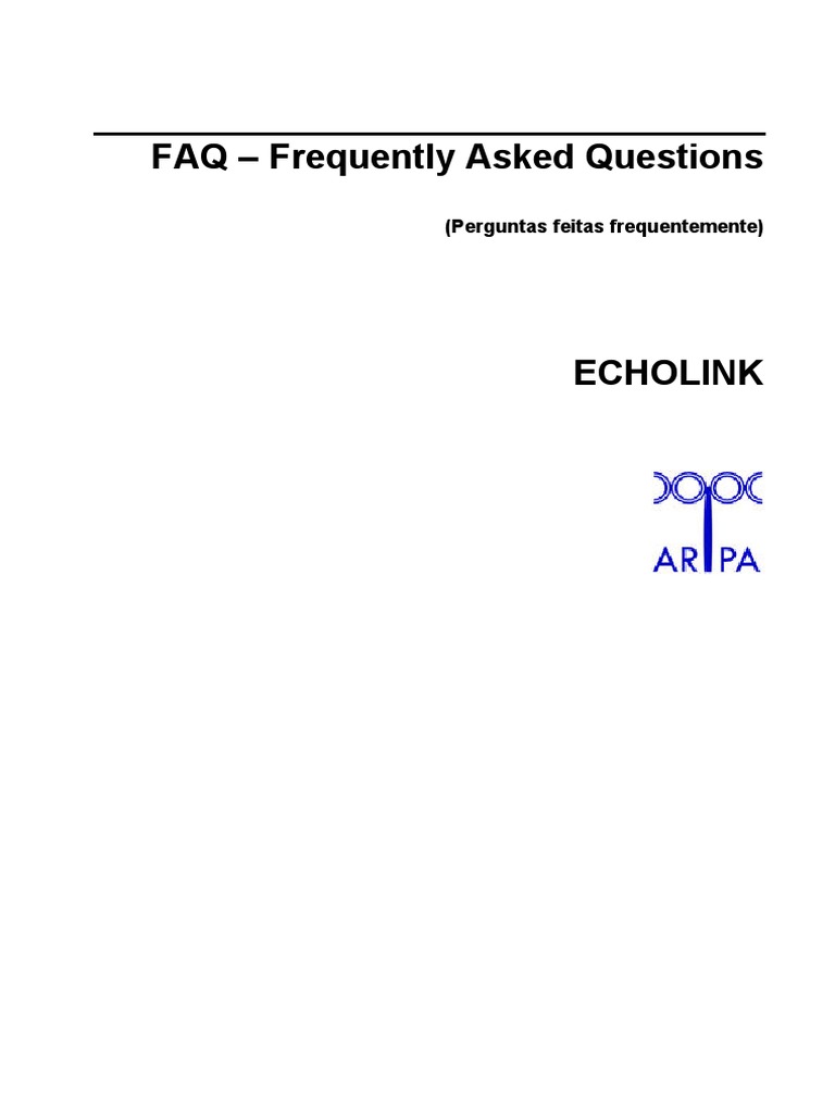 Tutorial ECHOLINK | PDF | Internet | Microsoft Windows