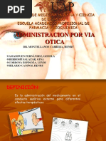 Uso y dosis de Otodyne en otitis | PDF