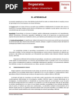 Principios Del Conductismo | PDF | Aprendizaje | Comportamiento