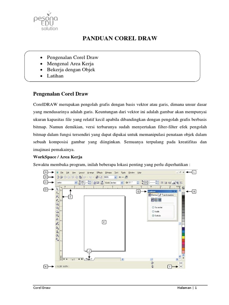 Modul Corel Draw | PDF