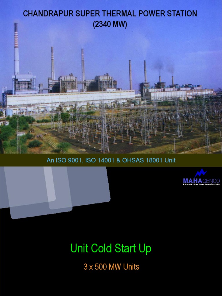 Cold Start Up - CSTPS PDF | PDF | Boiler | Power Station