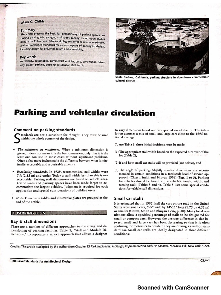 Parking Standards | PDF