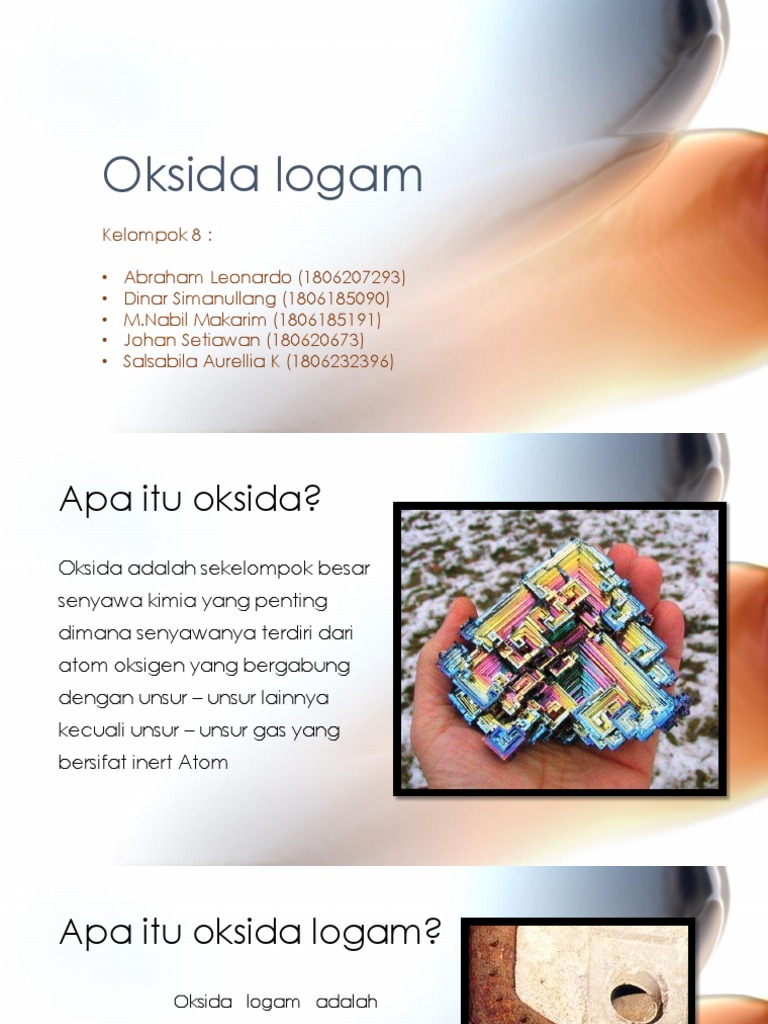 Oksida Logam | PDF