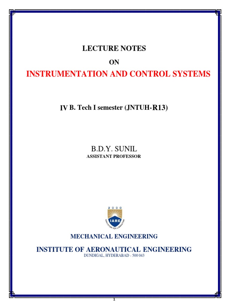 Fluid Mechanics Lecture Notes Pdf
