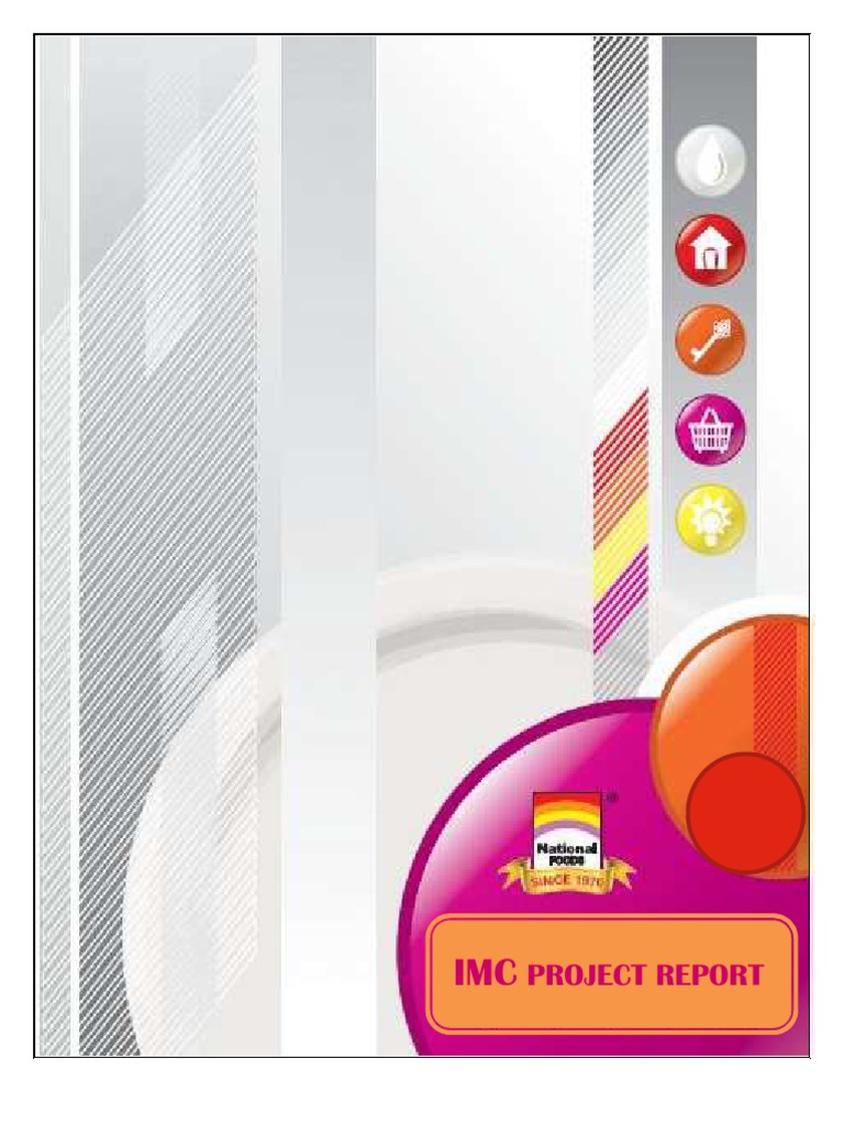 National Foods Final IMC Report | PDF | Communication | Brand