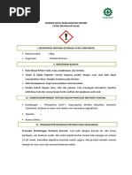 MSDS - Aki Bekas | PDF