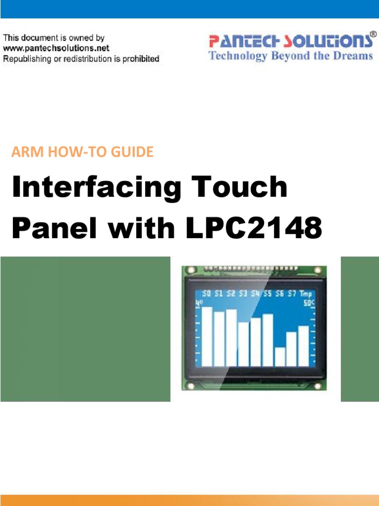 Interfacing Touchscreen With Arm lpc2138 | PDF | Electrical Engineering | Computer Engineering
