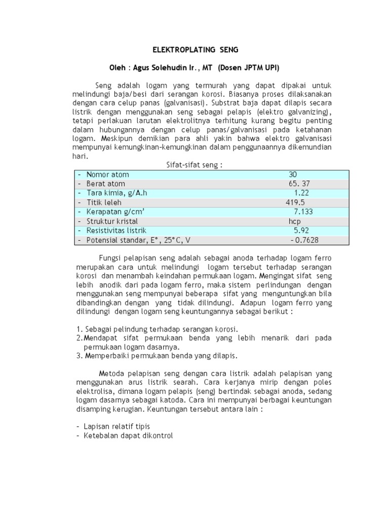 Kuliah Teknik Pelapisan 1 | PDF | Komputer