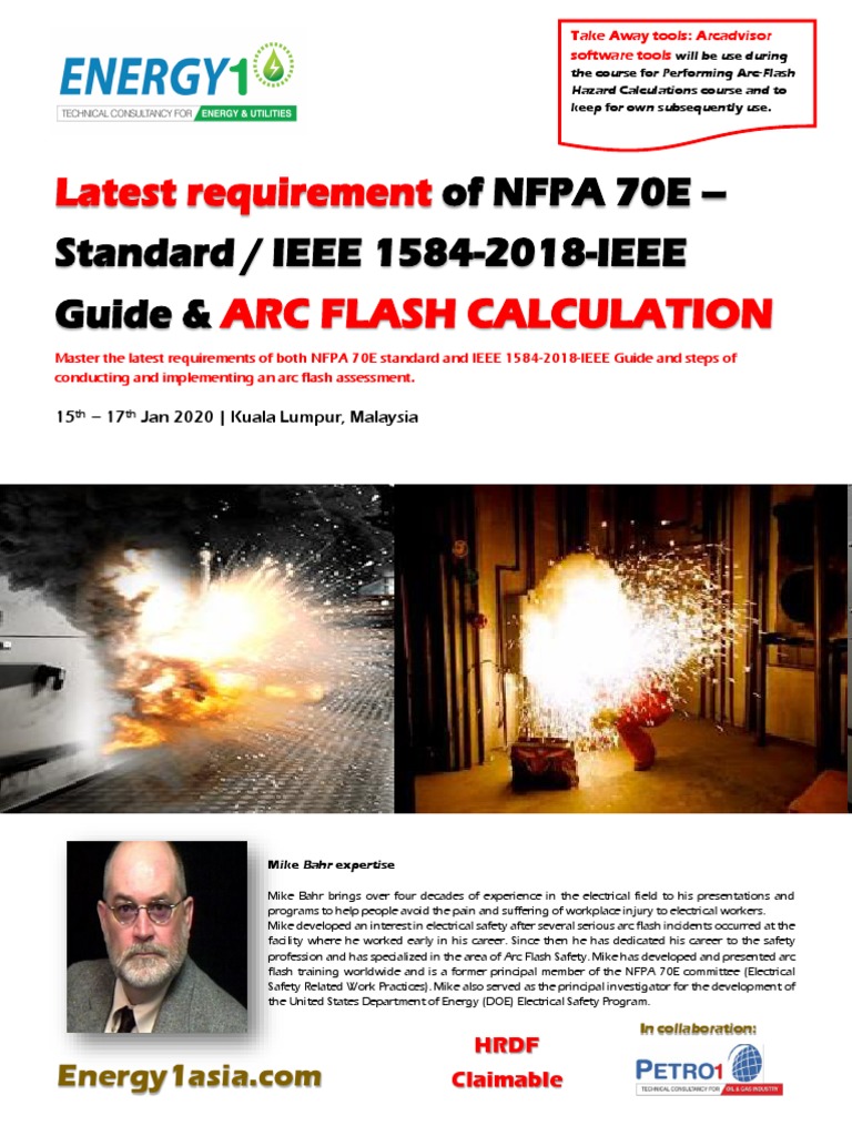 Nfpa70e Iee1548 & Arc Flash Calculation - Kl2019 - Yany | PDF ...