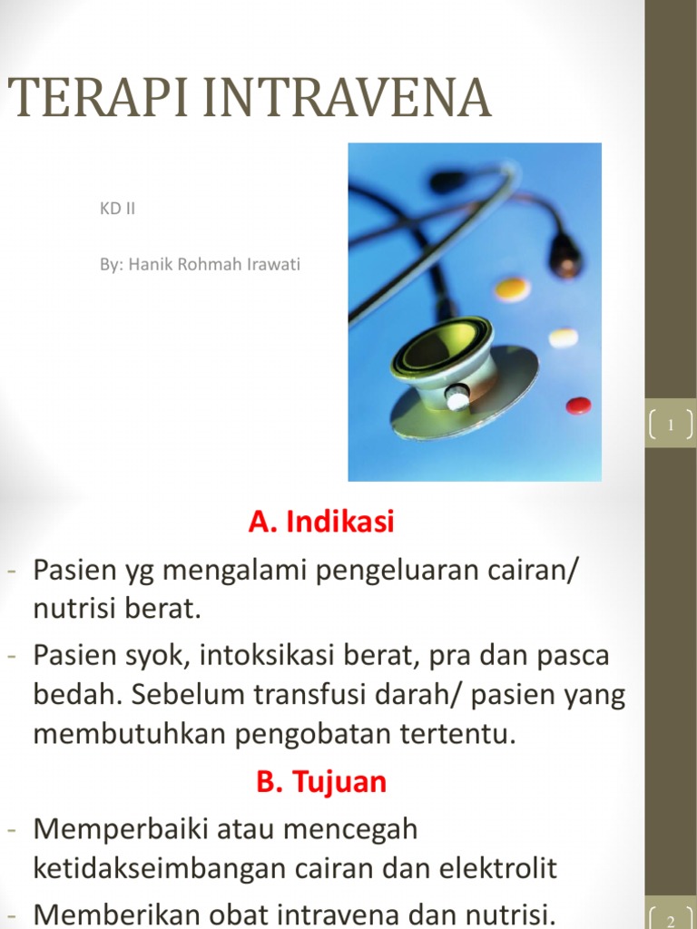 Terapi Intravena | PDF