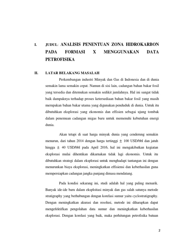 Contoh Proposal TA | PDF