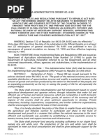 Ra 8435 | PDF | Food Security | Agriculture