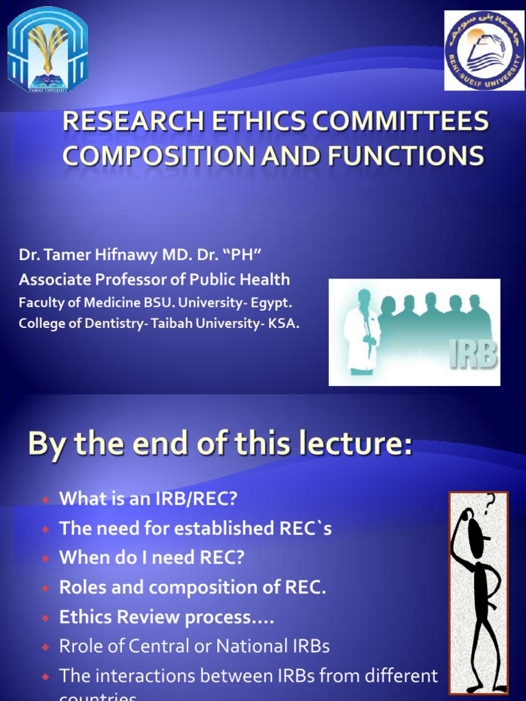 Understanding Research Ethics Committees | PDF | Institutional Review ...