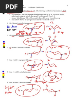Newman Projections Practice Problems | PDF | Conformational Isomerism ...