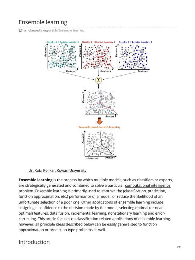 Ensemble Learning Explained | PDF | Statistical Classification ...