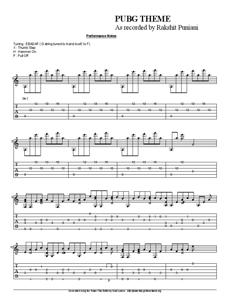 Pubg PDF | PDF | String Instruments | Chordophones