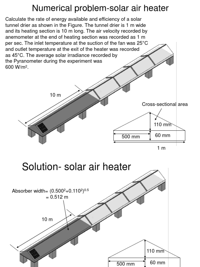 Lecture 5 Numerical Solar Thermal | PDF | Solar Energy | Flow Measurement