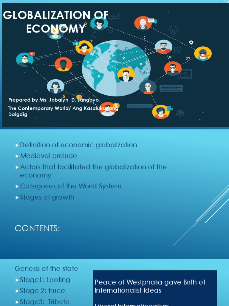 Globalization of Economy | PDF | World Systems Theory | State (Polity)