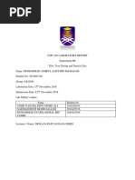 Tray Dryer Lab Report | PDF | Humidity | Heat Transfer