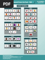 GTPL TV Package and Channel List 2025 | PDF | High Definition ...