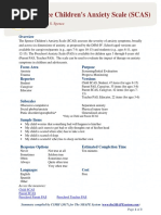 Rcmas-2 Manual Chapter 1 | PDF | Anxiety | Psychology