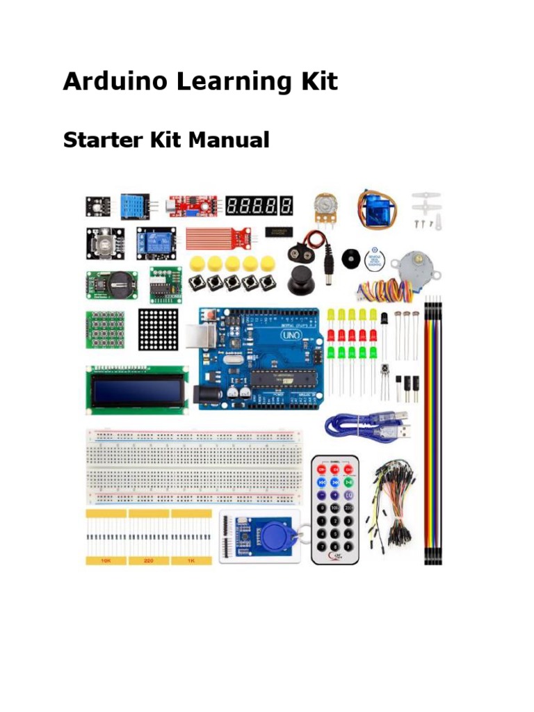 Arduino Learning Kit Manual | PDF | Relay | Arduino
