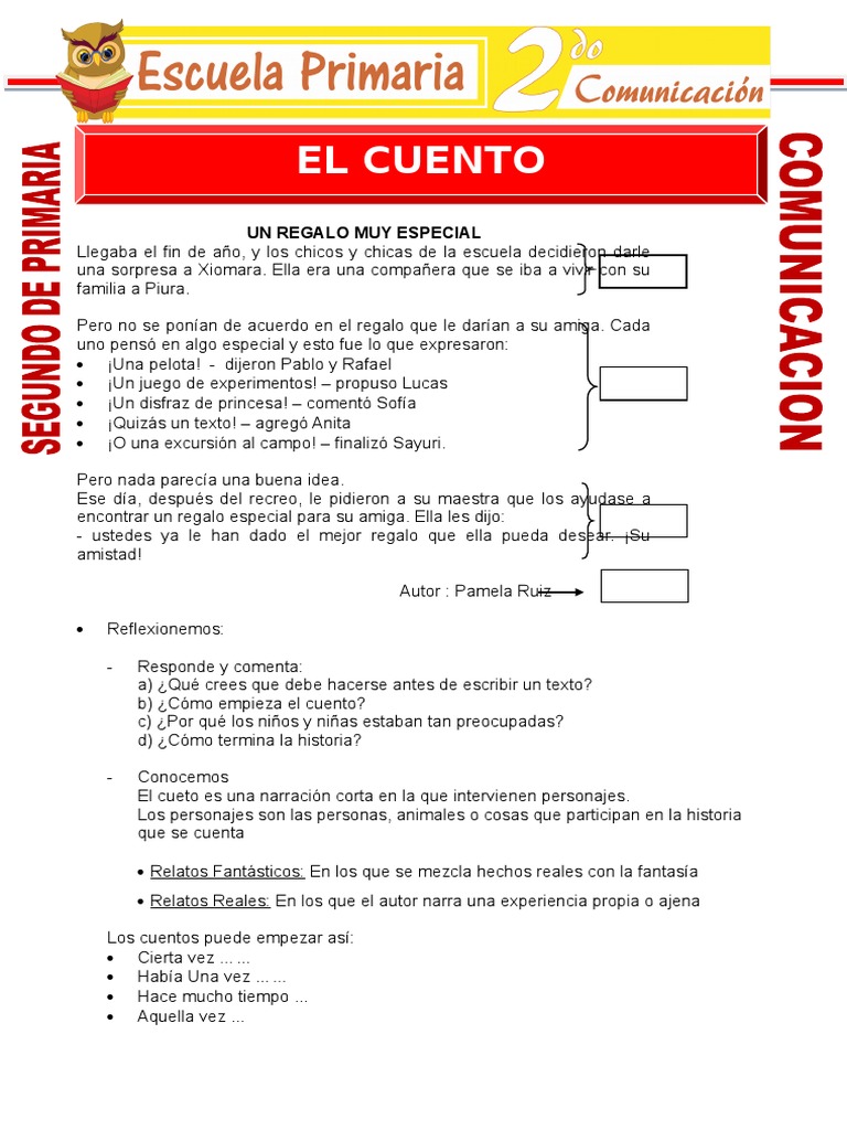 Partes Del Cuento | PDF | Cuentos