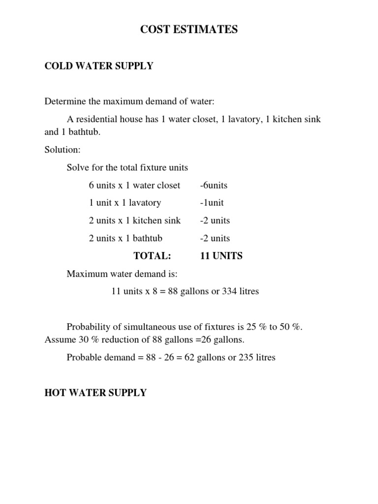 HSD Plate 4 | PDF | Water Heating | Pipe (Fluid Conveyance)