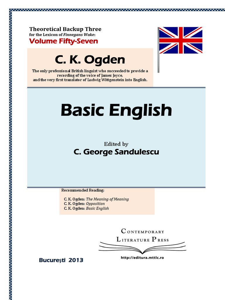 Charles Ogden Basic English Volume Three | PDF | Linguistics ...