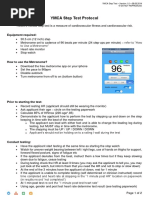 YMCA 3-Minute Step Test Guide | PDF | Heart Rate | Nature