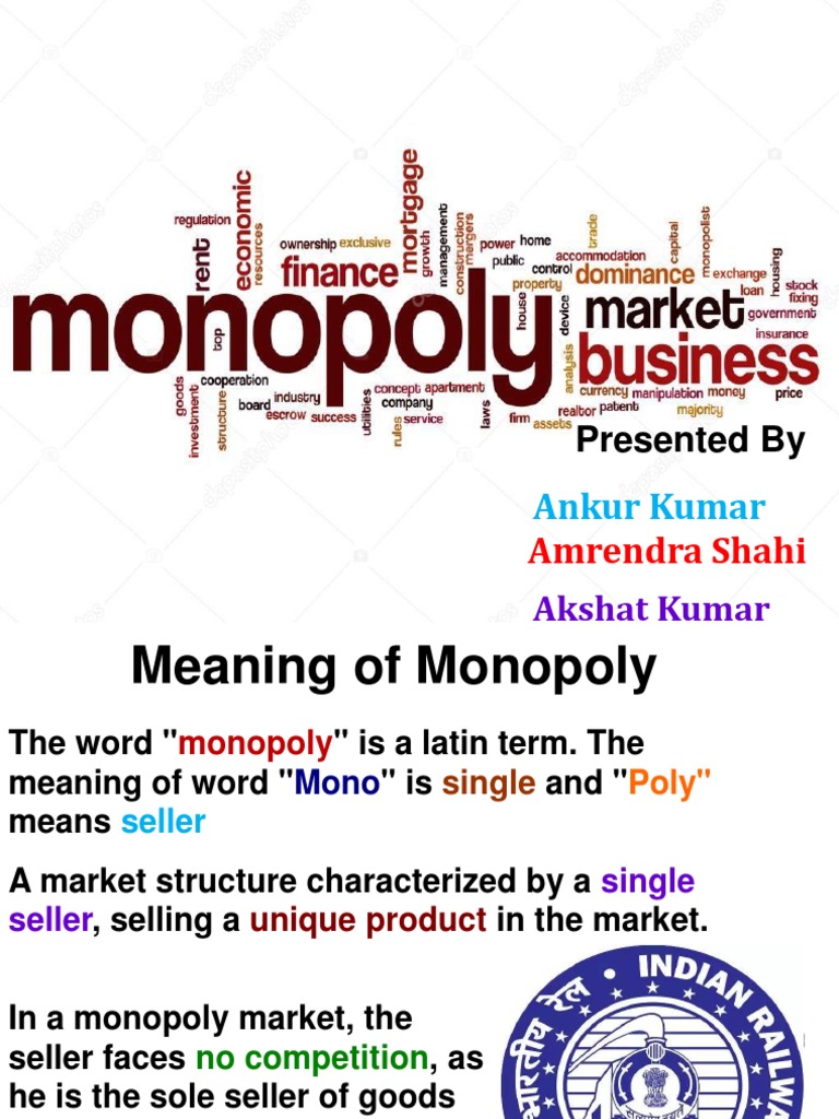 Monopoly Presentation | PDF | Monopoly | Profit (Economics)