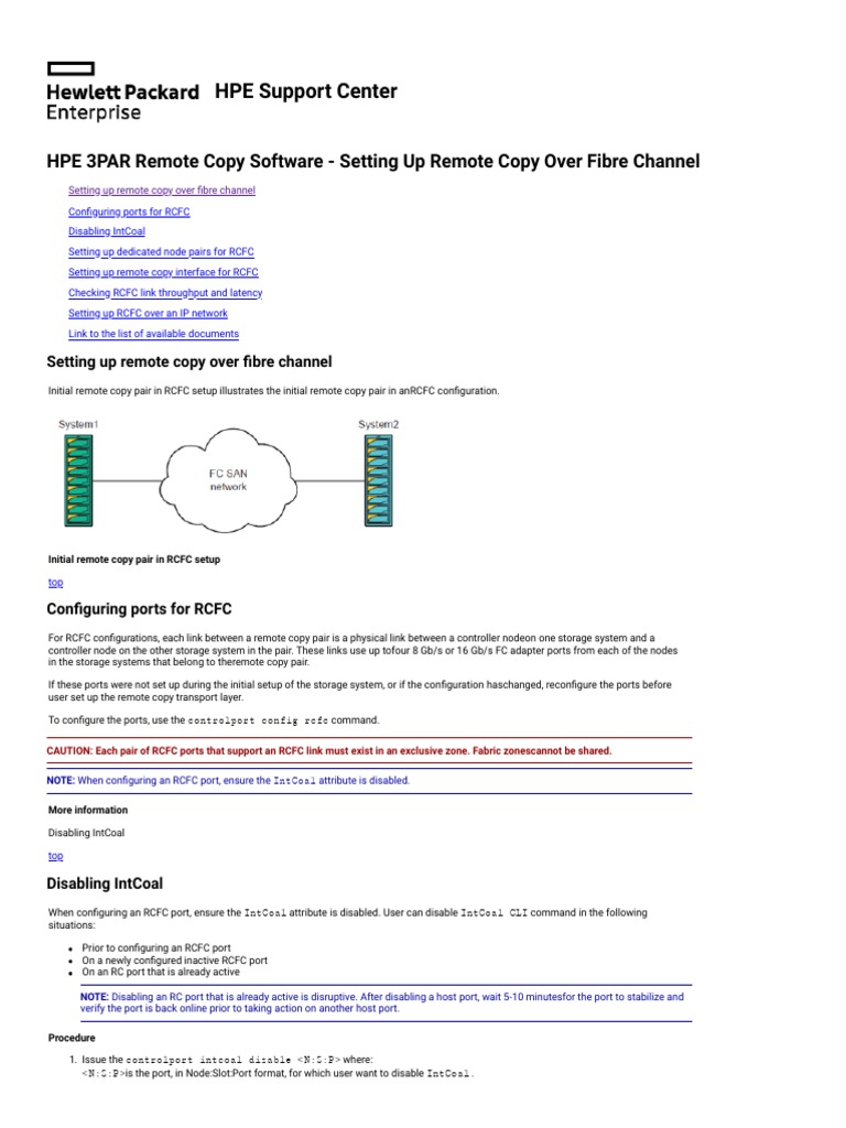 HP 3par | PDF | Command Line Interface | Port (Computer Networking)