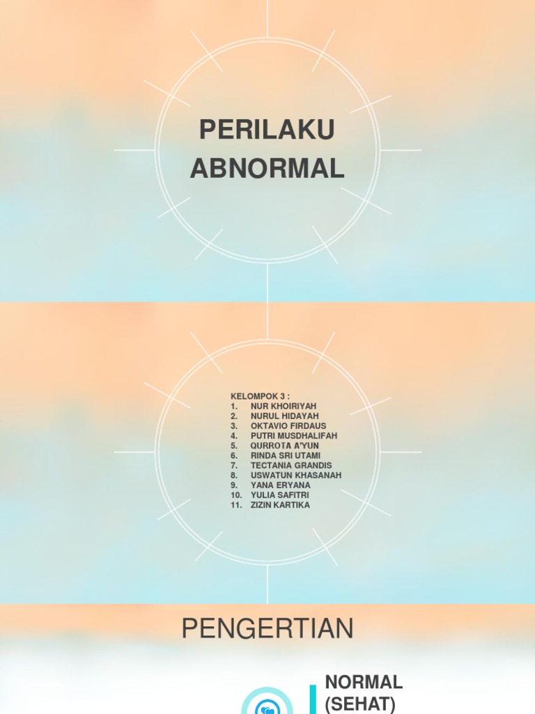 Perilaku Abnormal | PDF