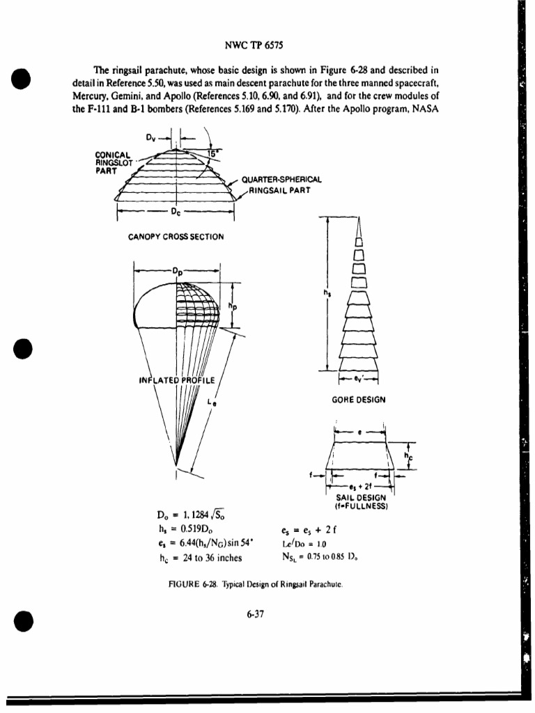 Ringsail Parachute Design Overview | PDF | Parachute | Nasa Programs