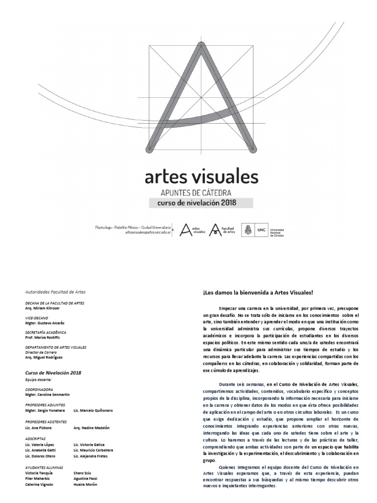 Material de Estudio Artes Visuales | PDF | Dibujo | Percepción visual