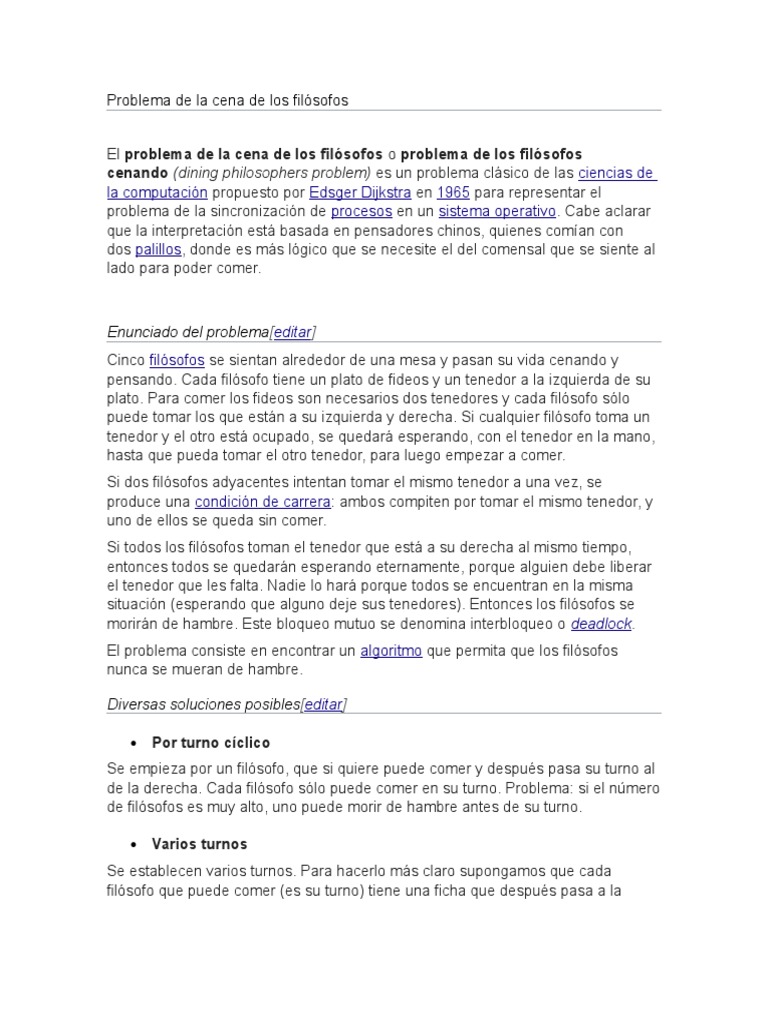 La Cena de Los Filosofos | PDF | Áreas de informática | Informática