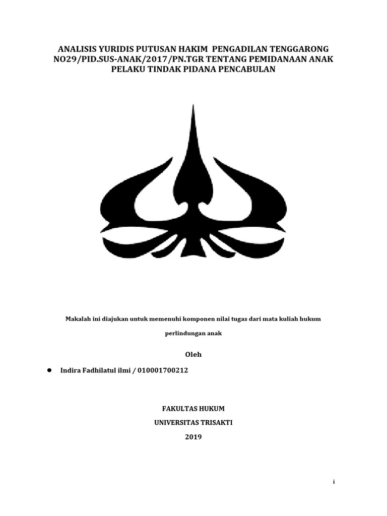 Makalah Hukum Perlindungan Anak | PDF