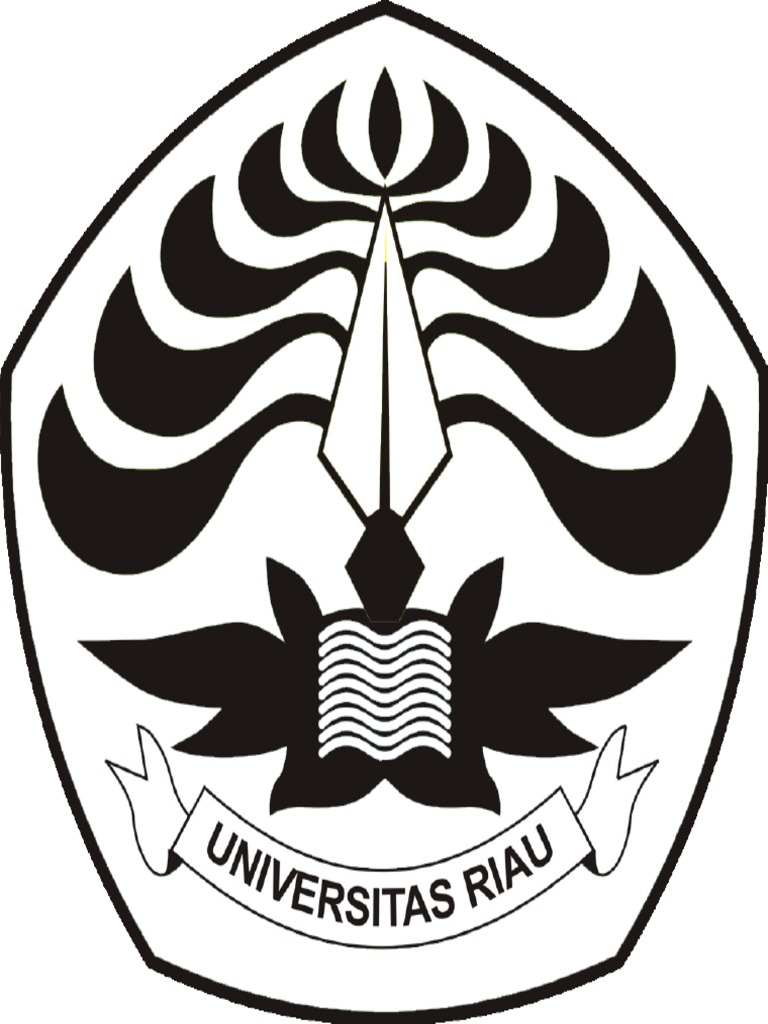 Logo UNRI Universitas Riau Hitam Putih | PDF