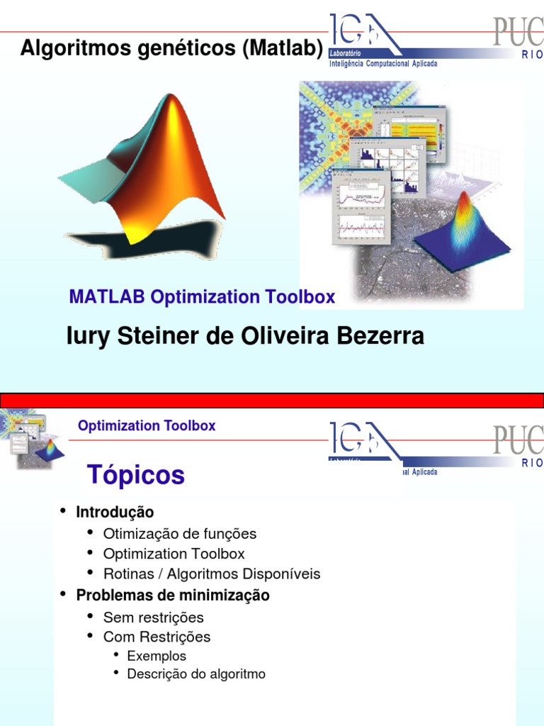 Algoritmos Geneticos No MATLAB | PDF | Lógica matemática | Engenharia ...
