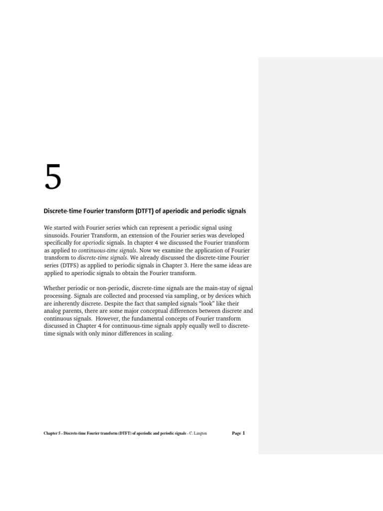 Chapter-5.PDF Charan Langton | PDF | Discrete Fourier Transform ...