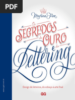 Apostila de Caligrafia para Lettering - LetteringByRebeca | PDF