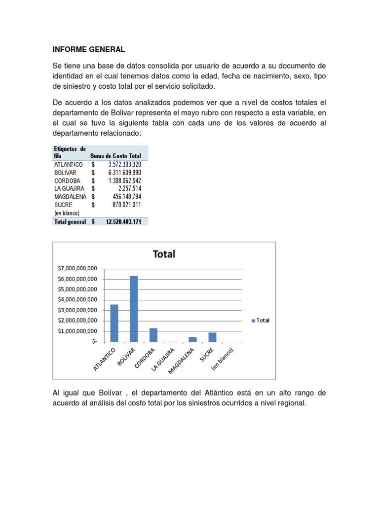 Informe General | PDF